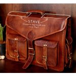 Top Rated Brown Leather Messenger Briefcase Bag | Quvom.com